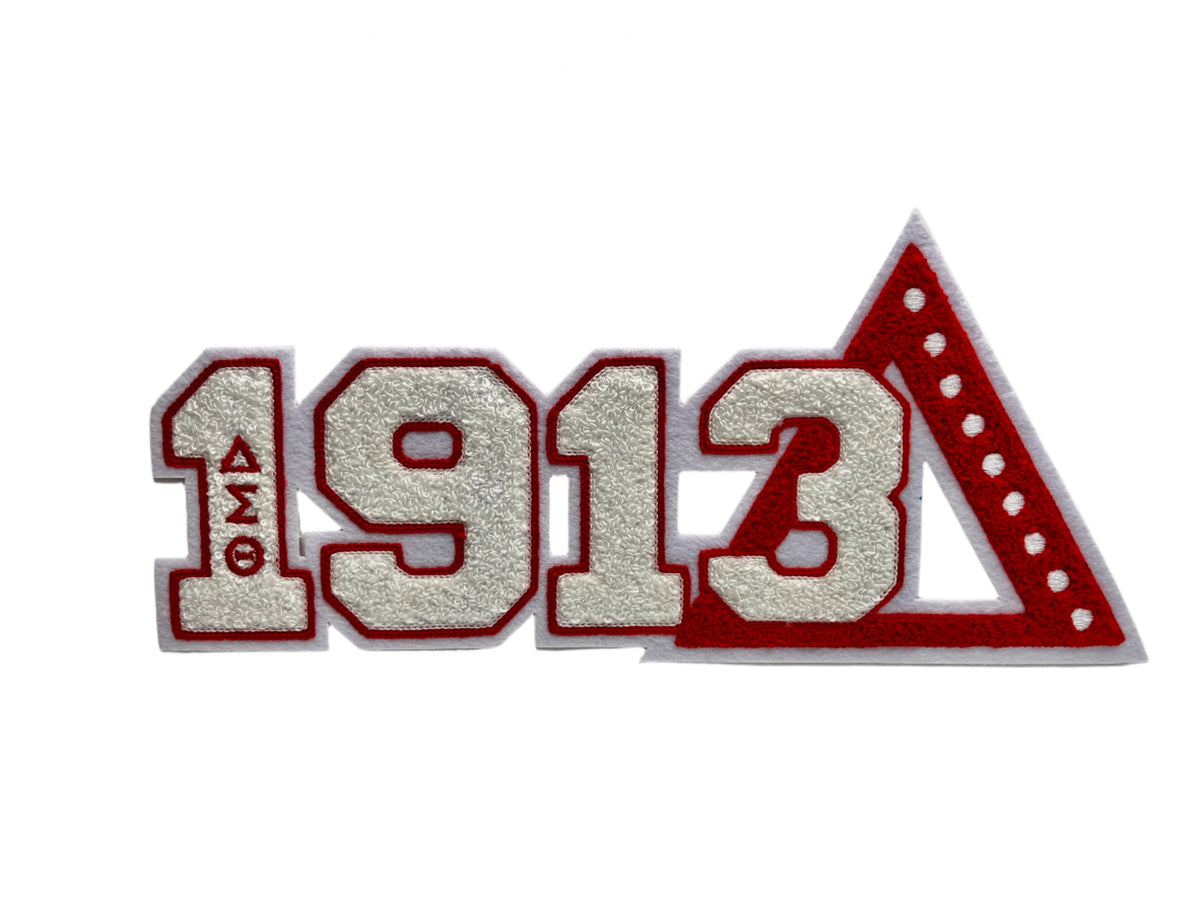 1913 + Pyramid Chenille Patch – LoveMeGreek1913