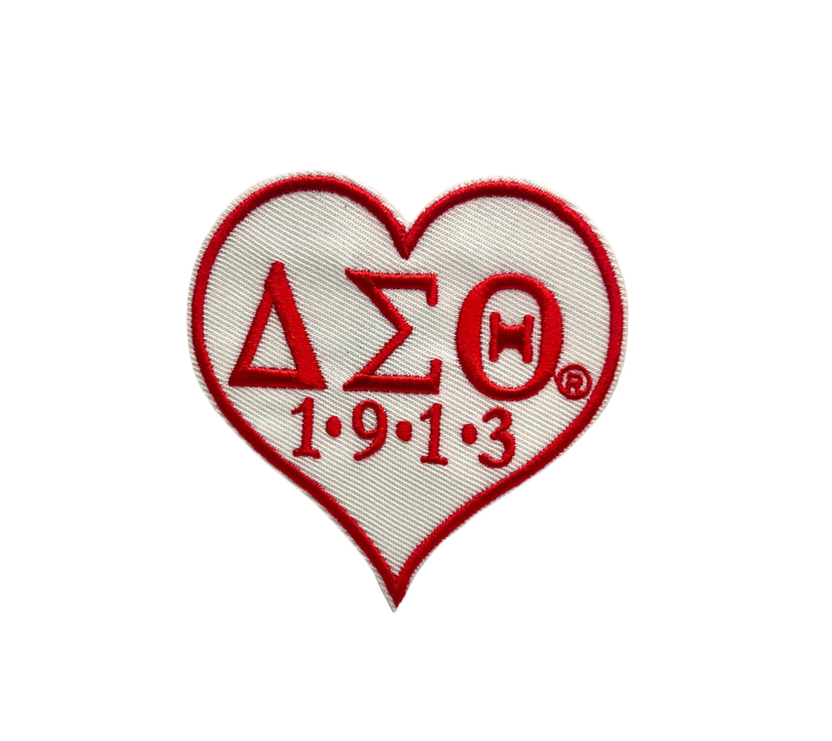 1913 Delta Heart Patch – LoveMeGreek1913