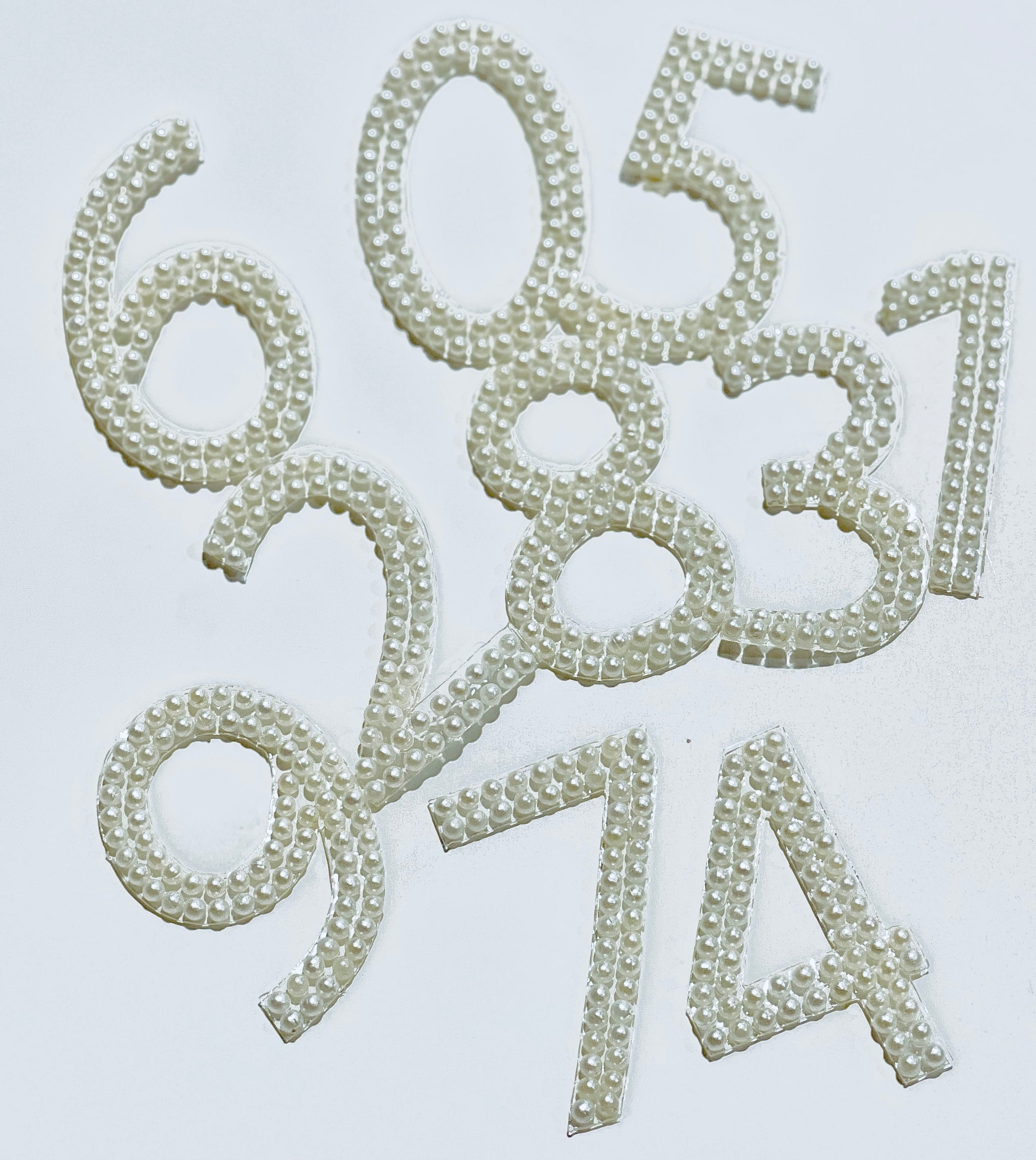 Pearl Number Iron-on Patch – LoveMeGreek1913